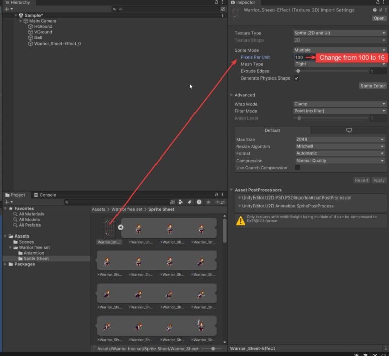 Unity In Practice 0009 How To Use Sprite Sheets In Unity For 2d Animation And Ui Wonderful