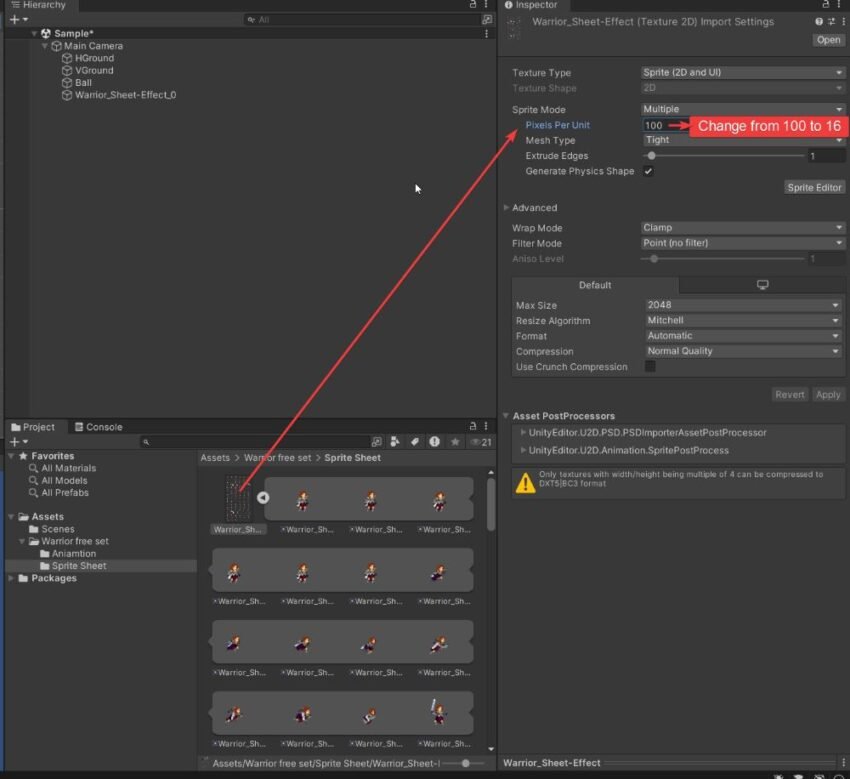 Unity In Practice 0009 How To Use Sprite Sheets In Unity For 2d Animation And Ui Wonderful